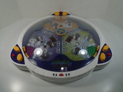 2005 ROCK-IT BALL--3X PLAYER ARCADE STYLE TABLE TOP ELECTRONIC PINBALL ...