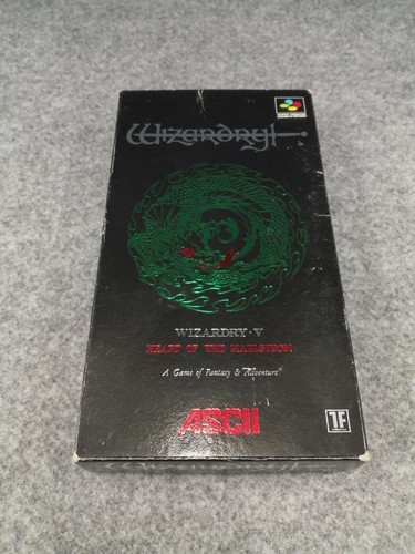 Ascii Wizardry V The Heart Of Disaster Super Famicom Software h77_0-Pe ...