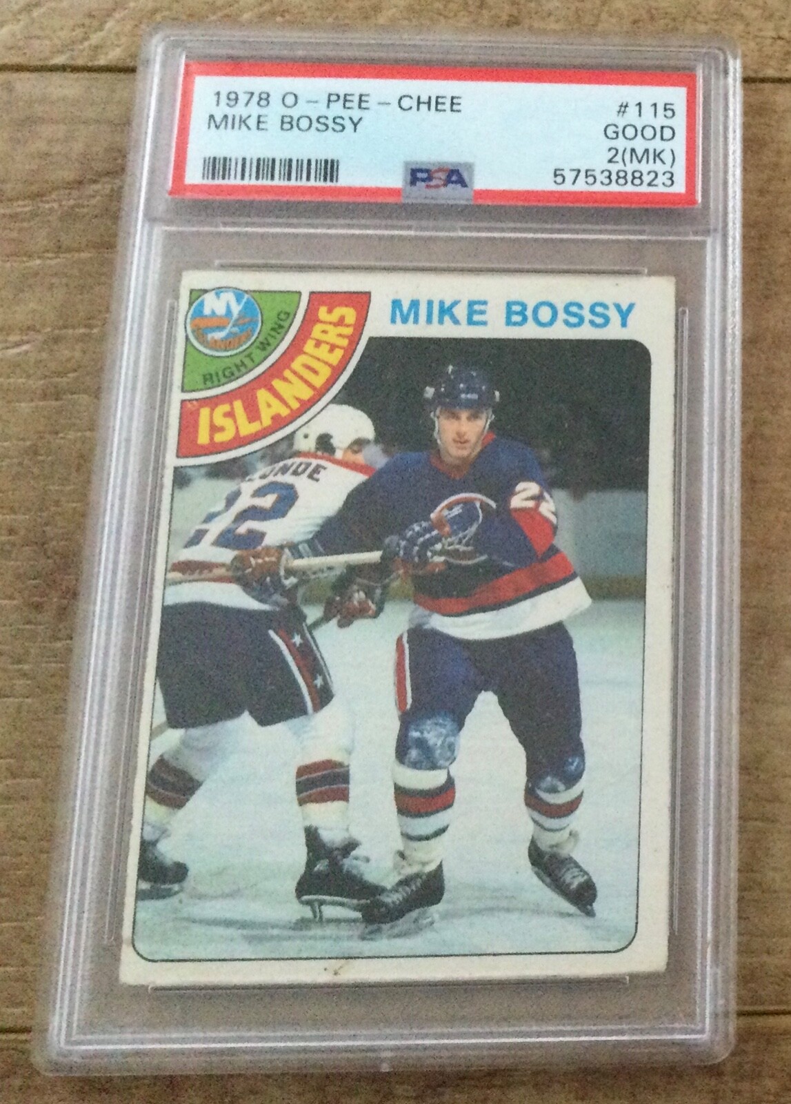 1978 O-Pee-Chee Mike Bossy Rookie Card RC #115 PSA 2 (MK) | eBay