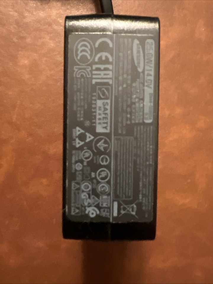 Genuine OEM Samsung 25W 14V 1.79A Monitor TV AC Power Adapter Black ...