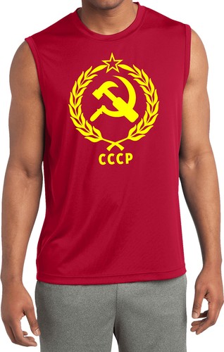 CCCP Crest Sleeveless Competitor Shirt | eBay Australia