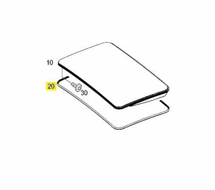 Mercedes-Benz C W204 Sunroof Glass Seal A2047800098 Genuine for sale ...