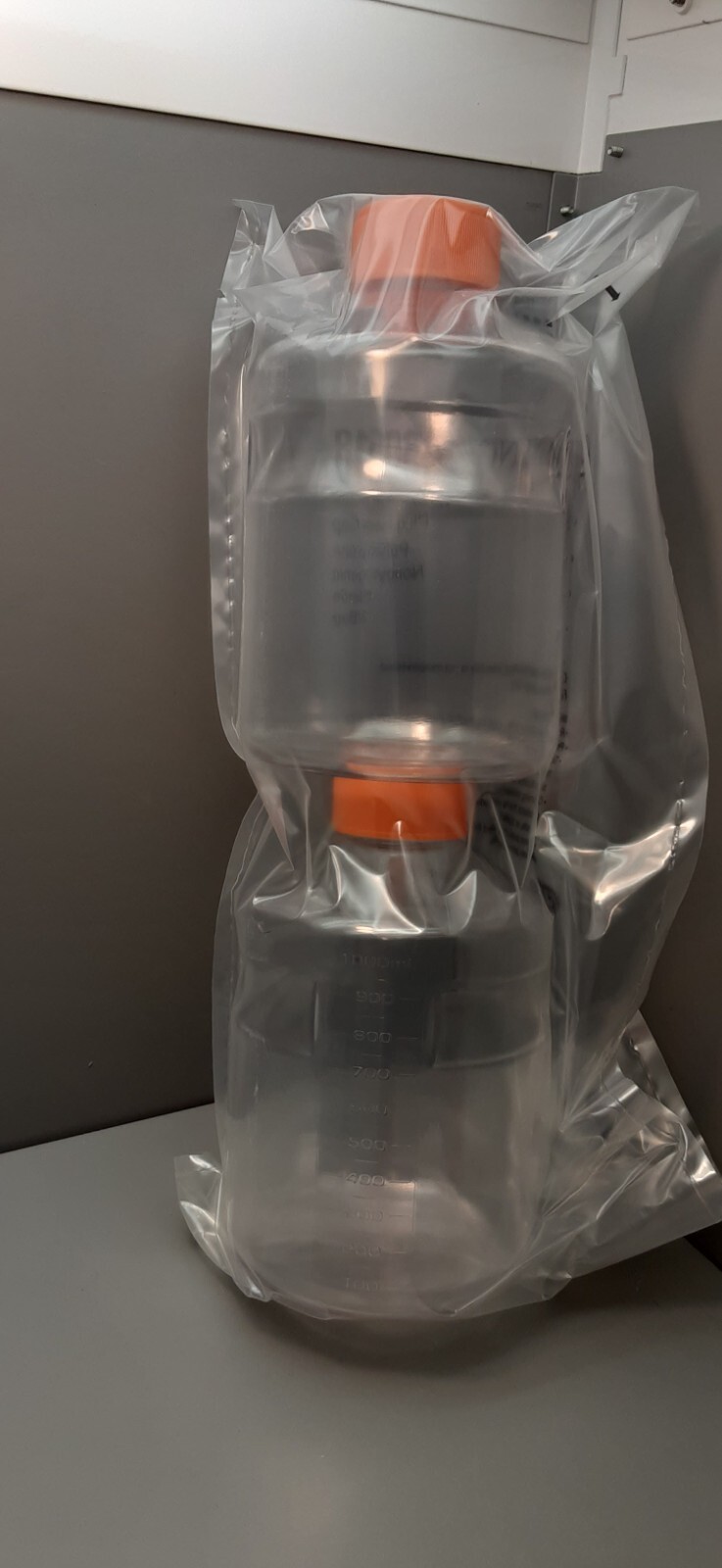 Corning 1LPolystyrene Storage Bottle Plug Seal Cap (2 bags=4bottles ...