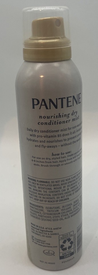 Lot Of 4 Pantene Pro-V Dry Conditioner Mist 3.9 Oz FREE SHIPPING | eBay