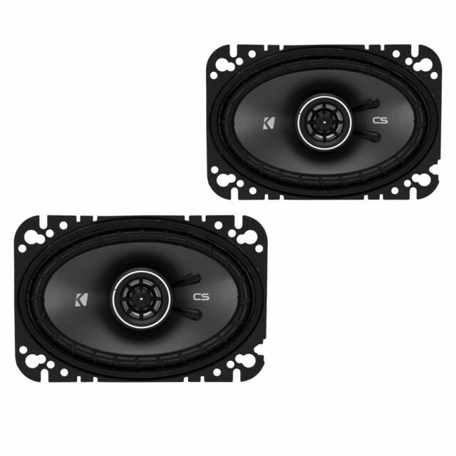KICKER 43CSC464 Csc46 4x6-inch Coaxial Speakers 4-ohm for sale online ...