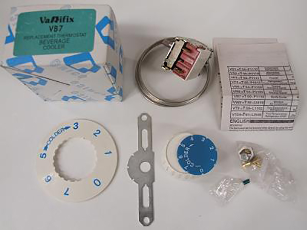 THERMOSTAT GENUINE RANCO VB7 UNIVERSAL WATER BOTTLE COOLER K50-P1118 ...