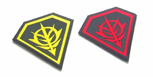 1 Pcs GUNDAM MILITARY ZEON SHIELD DIAMOND STYLE PATCH 8X8 CM | eBay