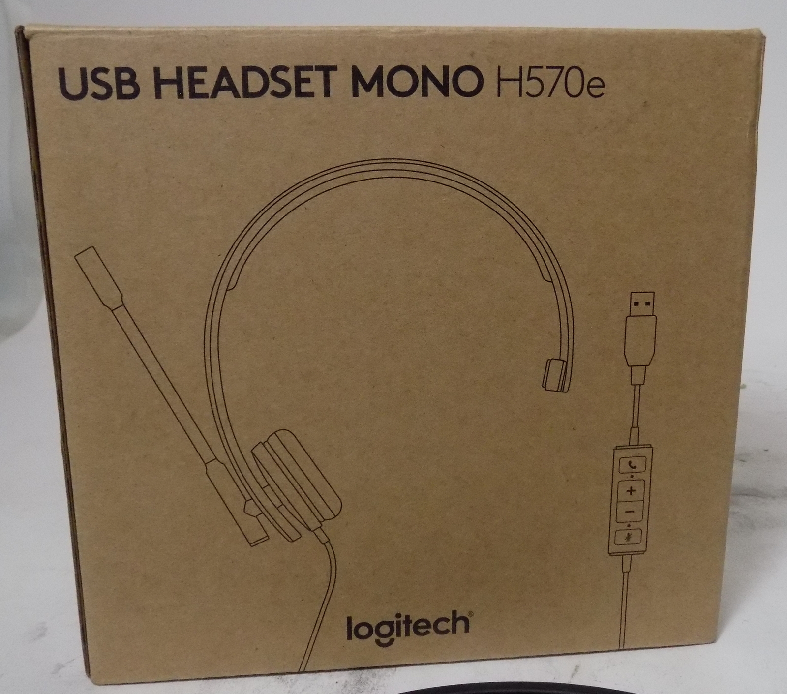 Logitech H570E a 00063 USB Headset W/ Microphone for sale online | eBay