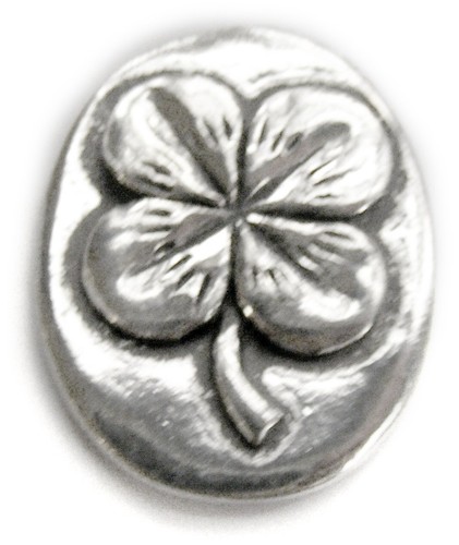 Basic Spirit 4 Leaf Clover / Good Luck Pocket Token (Coin) Handcrafted ...