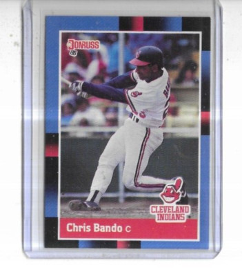 1988 Donruss #95 Chris Bando Cleveland Indians | eBay
