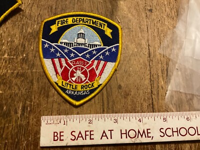 Little Rock Arkansas Fire Department Sew On Patch | eBay