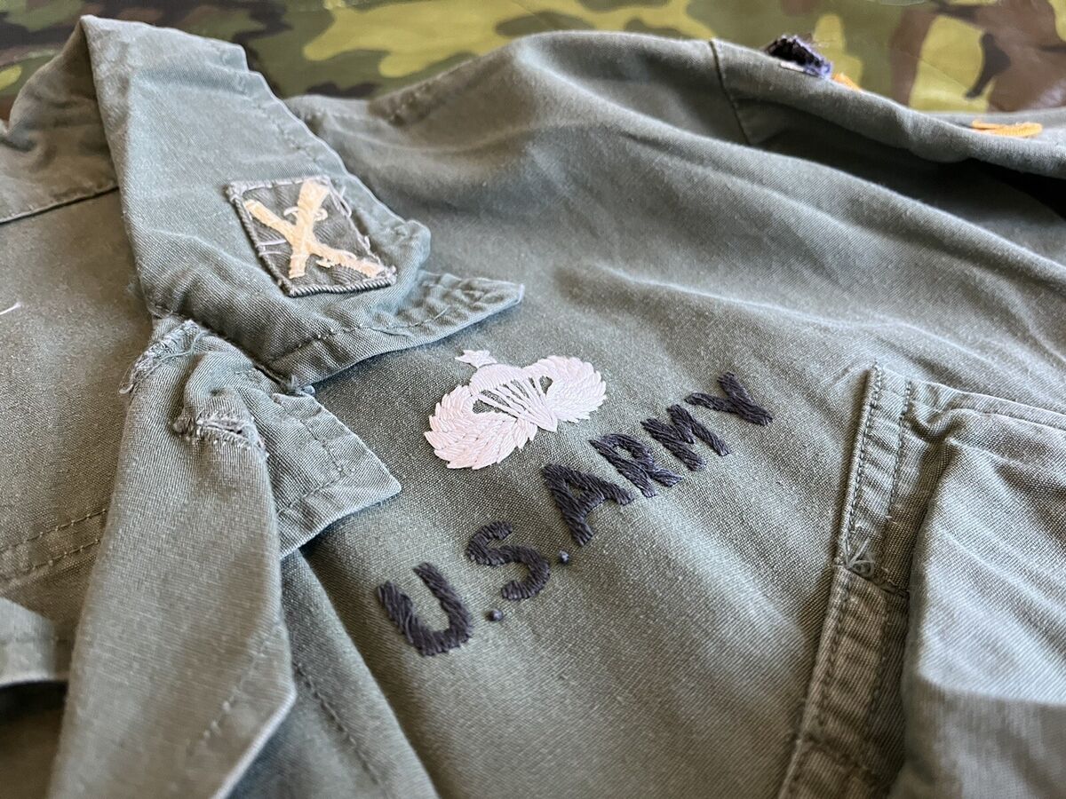 Direct Embroidered Vietnam Jungle Jacket Fatigue SPECIAL Direct Embroidered Vietnam Jungle Jacket Fatigue SPECIAL