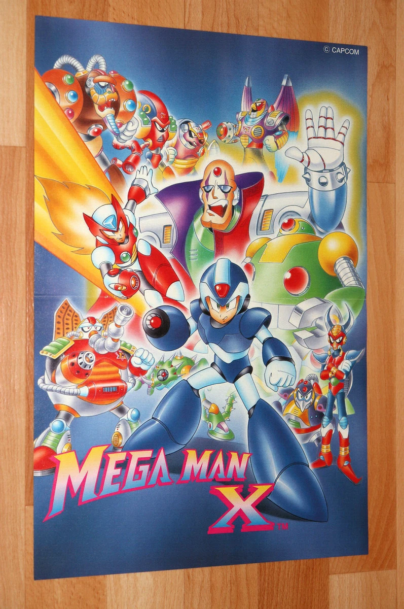 Mega Man X Box Art