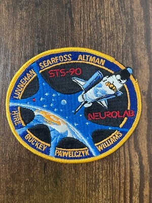 Vintage NASA Patch Mission STS-90 - Unused Great Condition | eBay