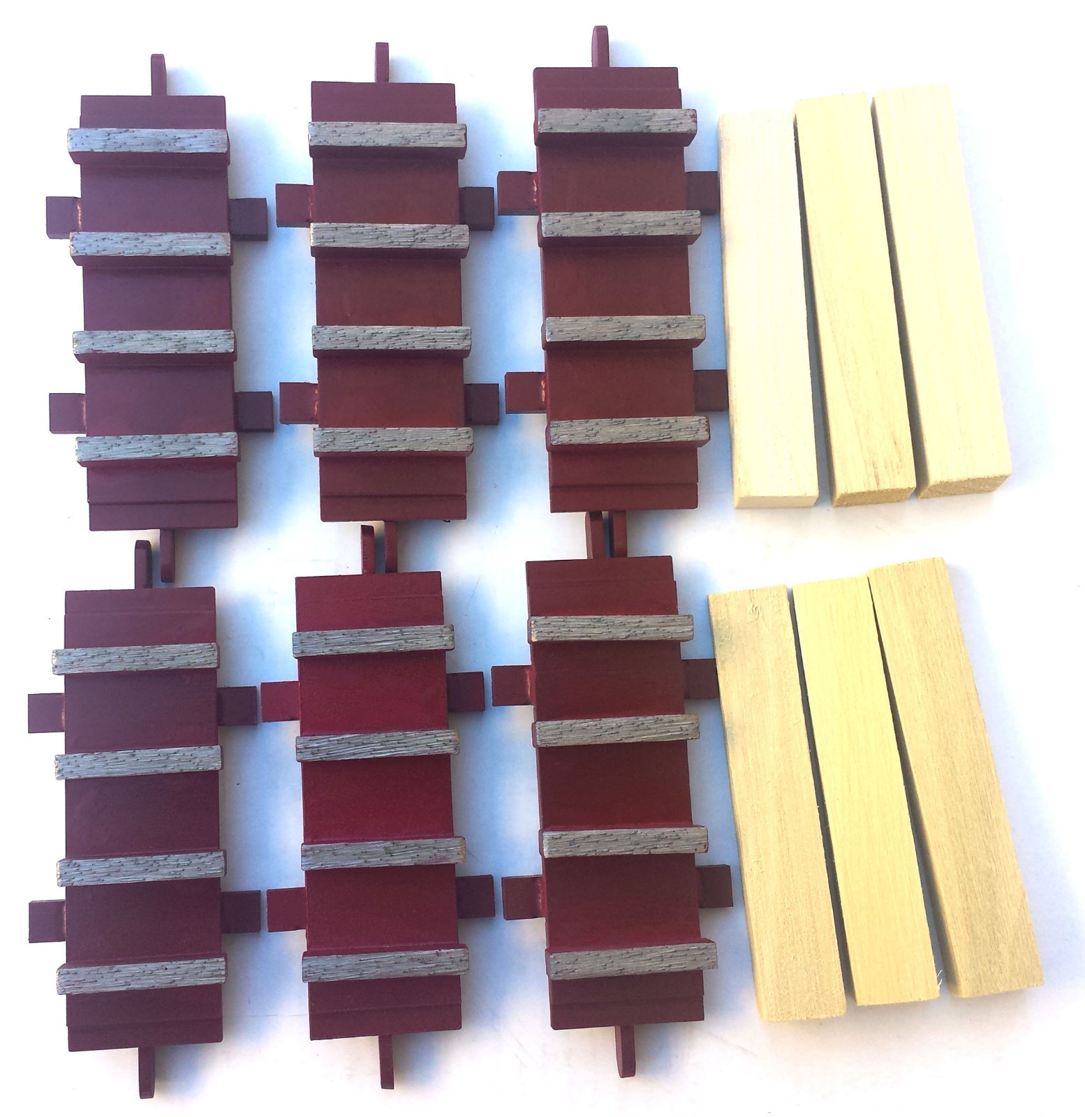 NEW 6PK EDCO Diamond Grinding Blocks Dyma-Sert W/6 Wood Wedges- PREMIUM ...