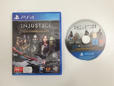 INJUSTICE: GODS AMONG US ULTIMATE EDITION Sony PS4 Game COMPLETE | eBay ...