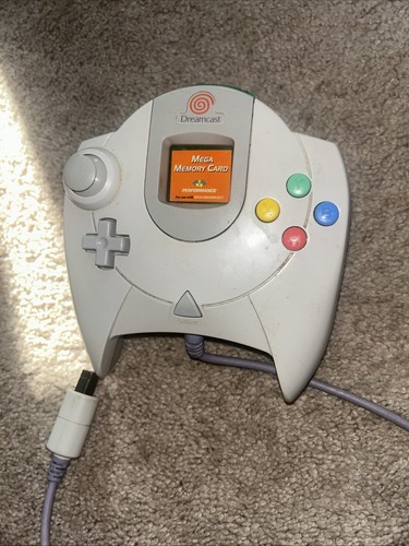 Official Sega Dreamcast Remote Controller Original Gray with Memory ...
