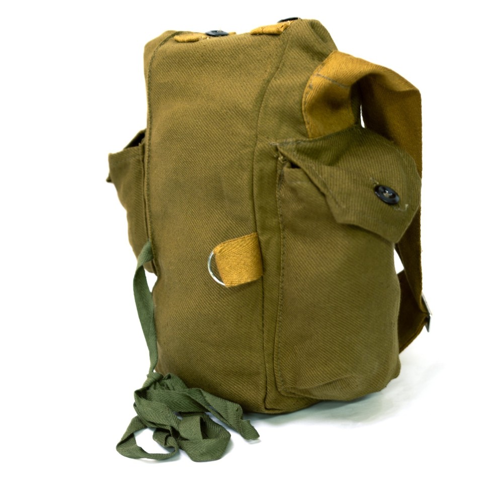 Vintage Soviet Russian USSR Military Gas Mask Original Bag For The GP5 ...