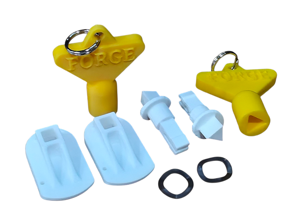 Gas Electric Meter Box Door Latch Lock Repair Kit With / Without Key ...