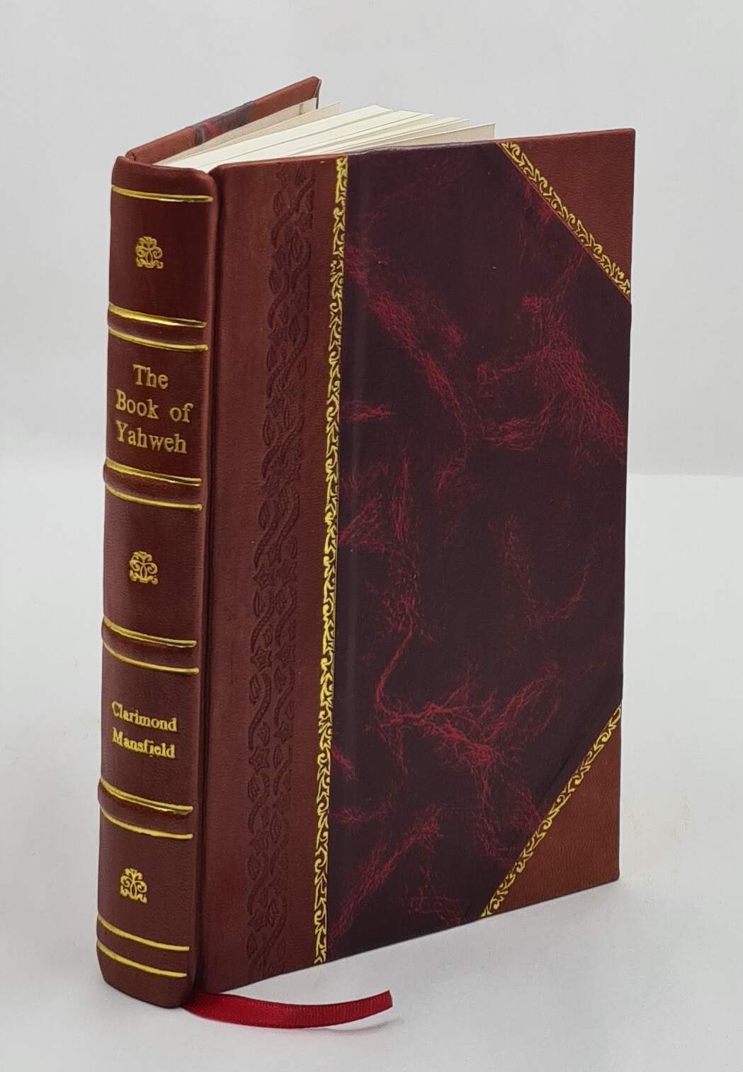 The Book Of Yahweh (The Yahwist Bible) 1922 By Clarimond Mansfield ...