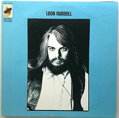 LEON RUSSELL "Leon Russell" Debut LP 1972 Repress Shelter SW-8901 EX ...