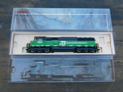 Atlas N Scale #49002 SD-60 BN#8301 BN Burlington Nothern Diesel ...