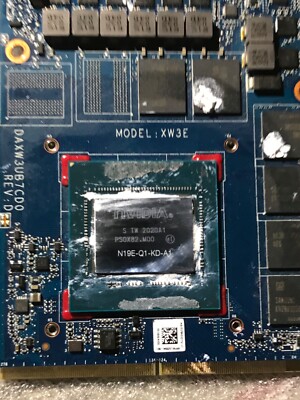 HP Zbook 17 G6 Nvidia Quadro RTX 3000 6GB GDDR6 N19E-Q1-KD-A1 XW3E ...