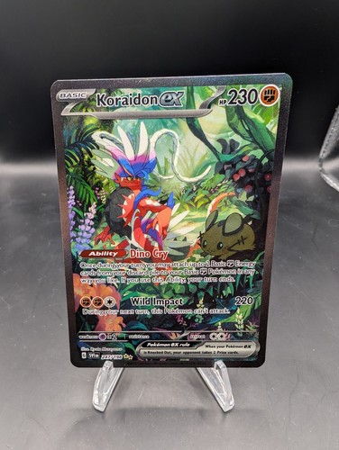 Koraidon EX 247/198 Scarlet and Violet Pokemon Special Illustration ...