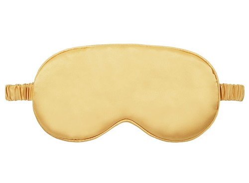 Sleeping Eye Mask With Silk Elastic Strap Gold | eBay