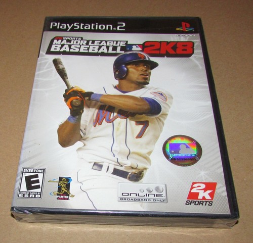 Major League Baseball 2K8 (Sony PlayStation 2) Brand New / Fast ...