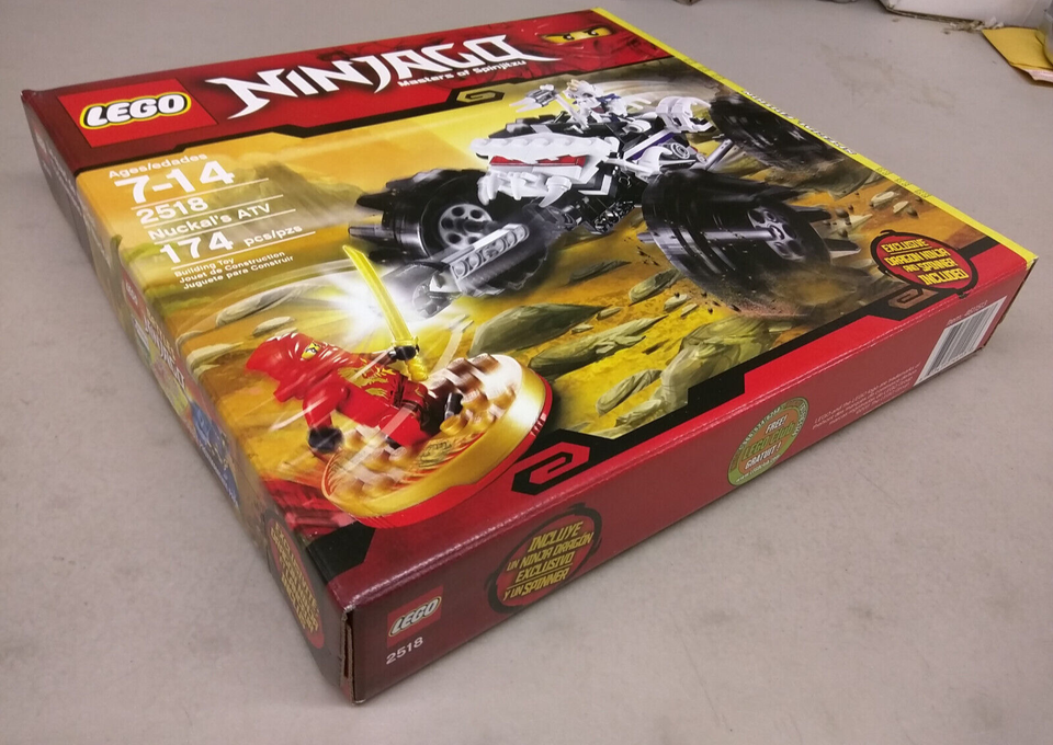 LEGO Ninjago 2518 Nuckal's ATV NEW! Kai Spinner Sword of Fire | eBay