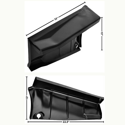 1975~81 Firebird Trans Am Trunk Floor Drop Off to Quarter Panel Filler ...