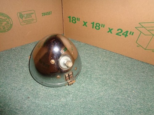 Harley-Davidson Chrome Headlight Assembly 6volt Bulb | OE | Vintage ...