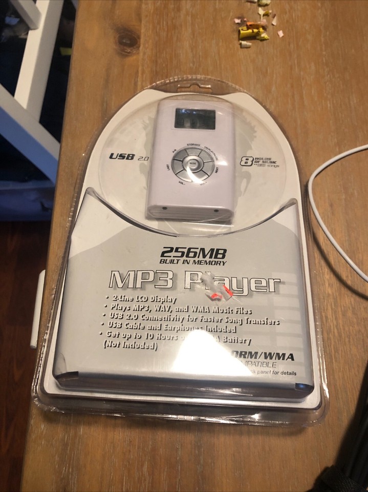 Audio Solutions USB 2.0 256MB Built In Memory MP3 Player BRAND NEW ...