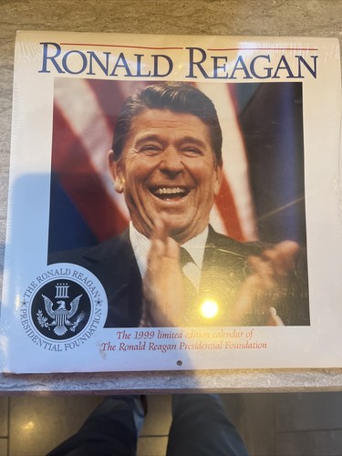 Vtg Ronald Reagan 1999 Calendar - Limited Edition Calendar | eBay