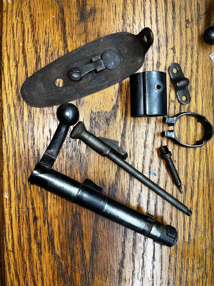 LOT 1903-A3 SPRINGFIELD Rifle Parts barrel bands butt plate Bolt Firing ...