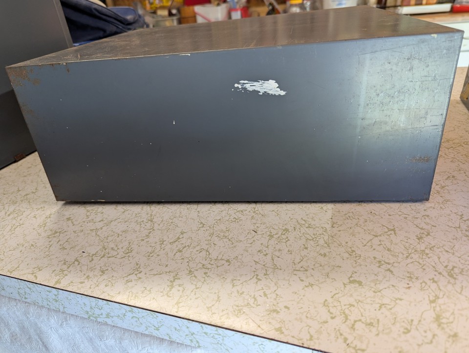 Steelmaster 2 Drawer Index Card Catalog Stackable Metal File Cabinet | eBay