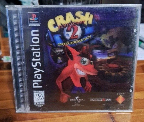 Crash Bandicoot 2 Cortex Strikes Back PlayStation 1 PS1 CIB Complete ...