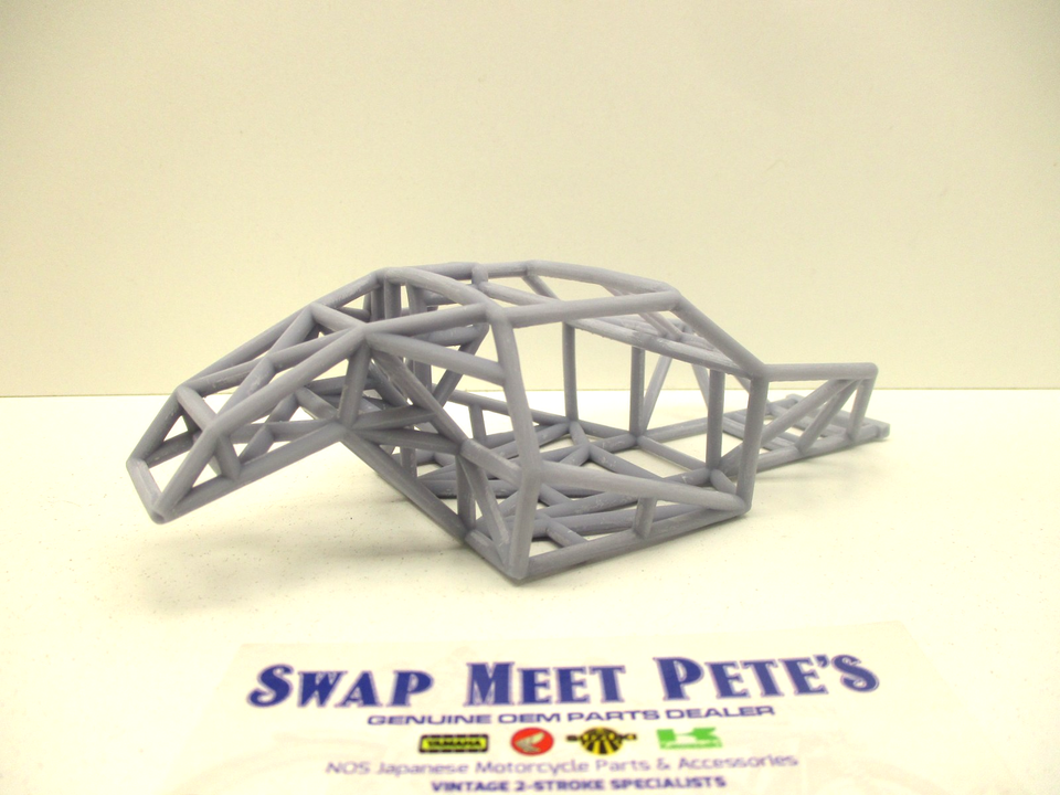 Resin 3d Printed 1/24 1/25 Scale Roll Cage Tube Chassis Model Kits RC ...