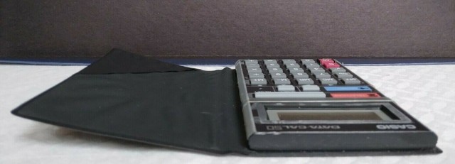 Casio Data-cal 50 Model Dc-150a Vintage Pocket Calculator Factory for ...