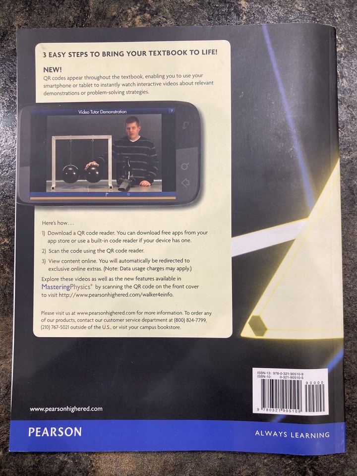 Physics Technology Update Volume 1 (4TH EDITION) By James S. Walker | eBay