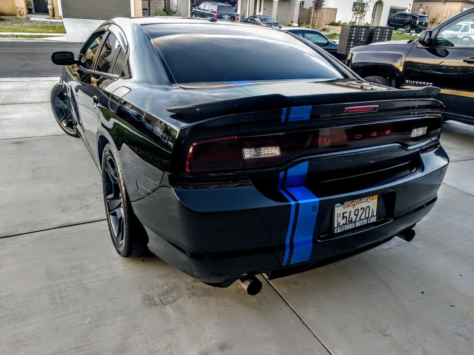 FOR 2011 Dodge Charger MOPAR 11 Vinyl Racing Stripe Graphic Decal | eBay