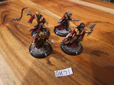 Warmachine Hordes Skorne Paingiver Beast Handlers Painted x4 OH071 | eBay