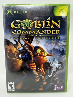 Goblin Commander: Unleash the Horde (Xbox 2003) FACTORY SEALED RARE ...