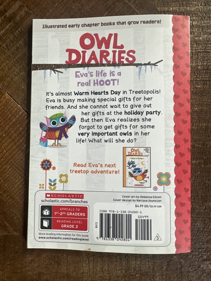 Warm Hearts Day: A Branches Book [Owl Diaries #5] [5] by Elliott ...