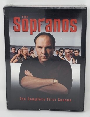 NEW The Sopranos The Complete First Season DVD 2000 4 Disc DVD ...