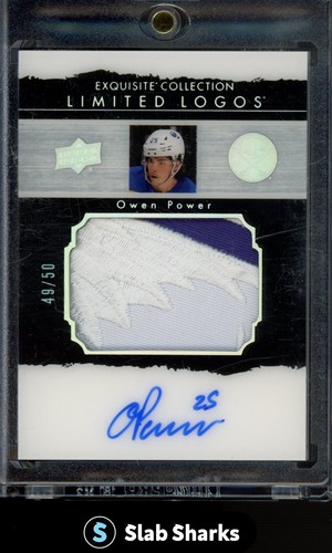 2022 UD THE CUP OWEN POWER '03 EXQUISITE LIMITED LOGOS ROOKIE PATCH ...