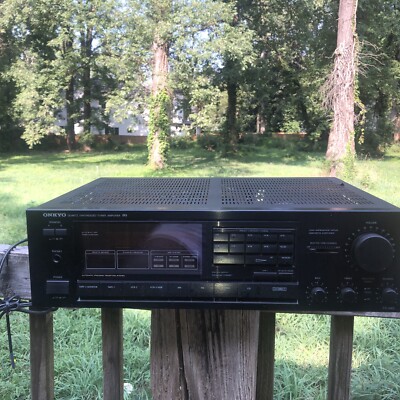 ONKYO QUARTZ SYNTHESIZED TUNER AMPLIFIER MODEL: TX-840 No power 4 Parts ...