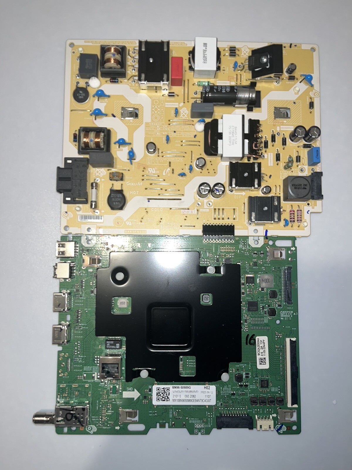 Samsung BN96-50989G Main Board Power Supply for UN43TU7000FXZA (Version ...