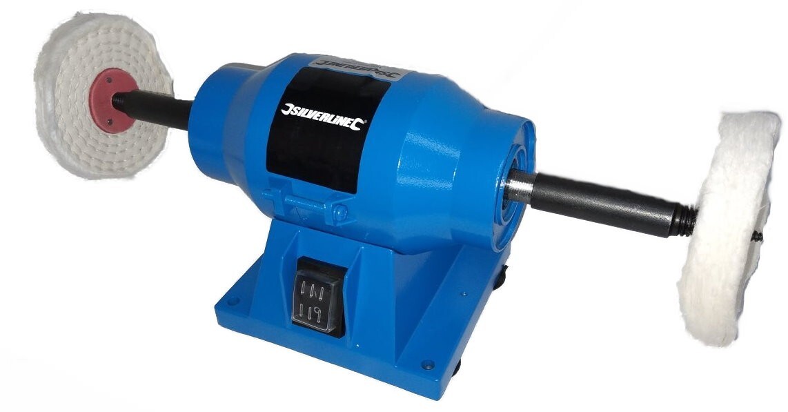 Bench Grinder Add-On Steel Stainless Steel Polishing Buffing Kit 4” x 1 ...